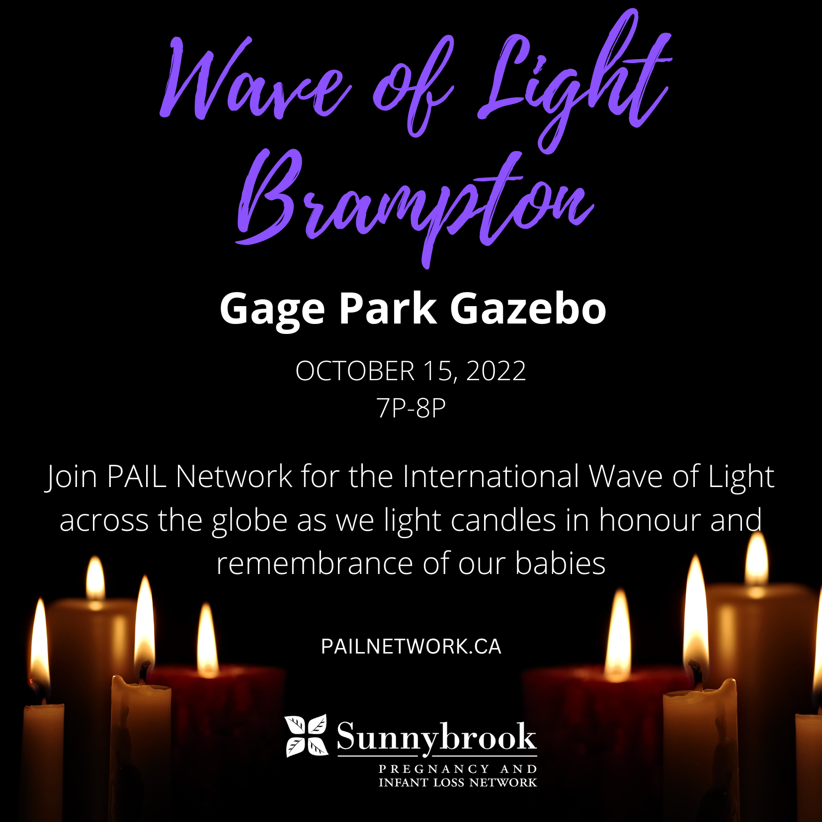 Wave of Light - Brampton - PAIL Network